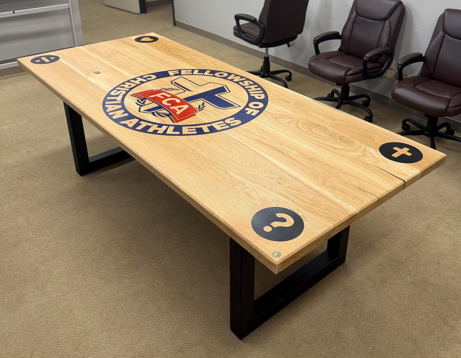 Custom Logo Conference Table! - Etsy