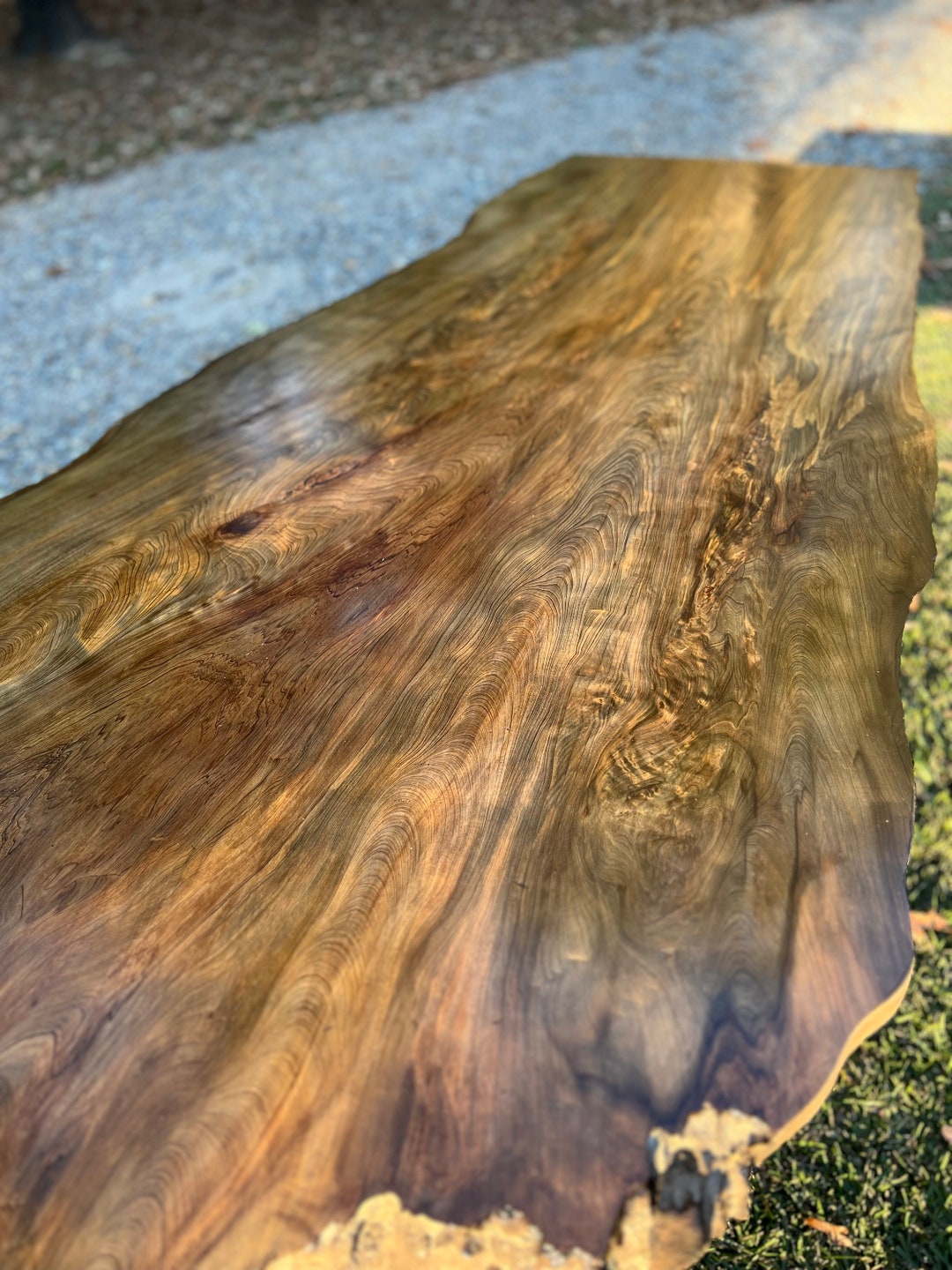 Custom Order Louisiana Sinker Cypress Solid Slab Dinning Table - Etsy