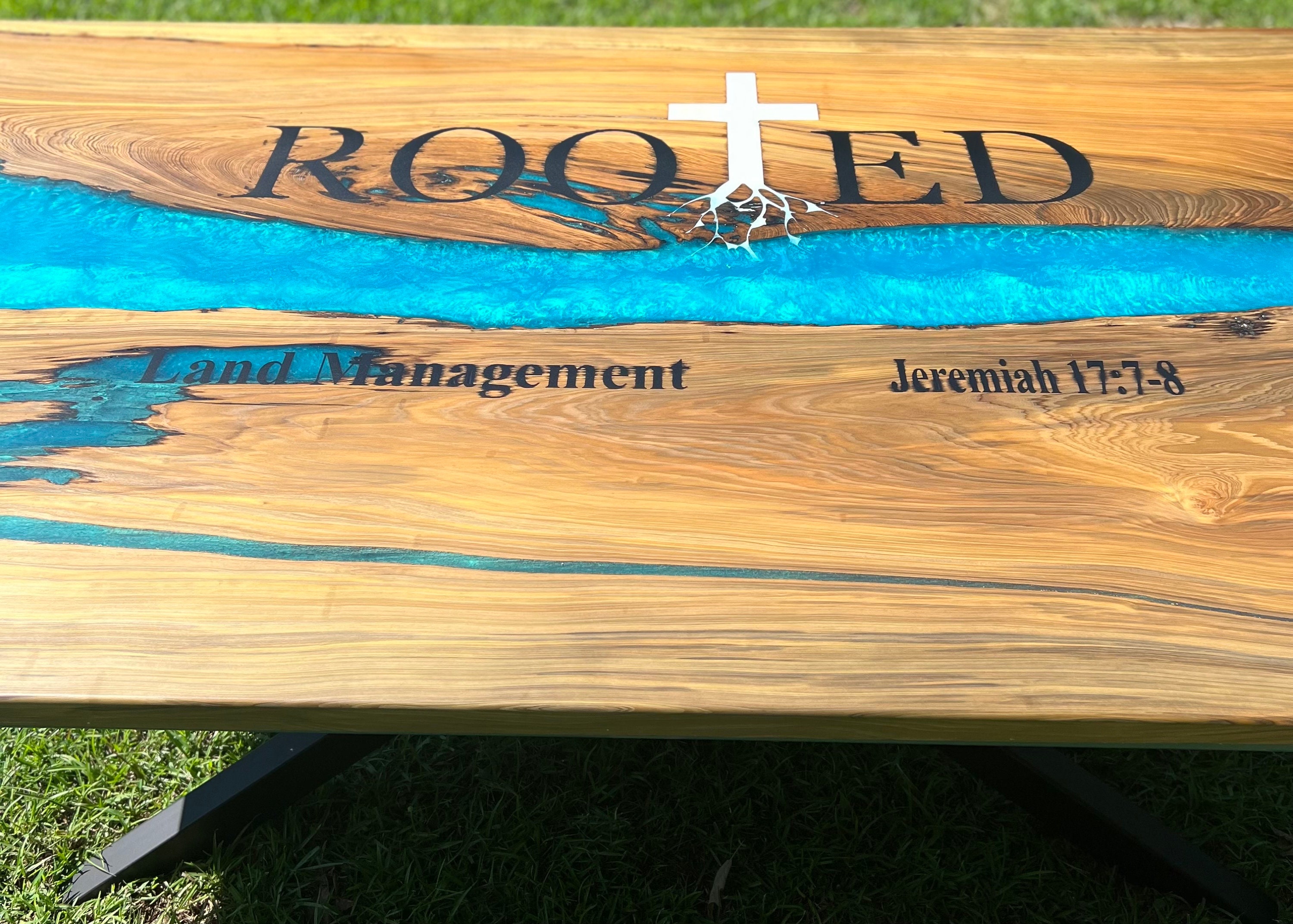 Custom Sinker Cypress River Table - Etsy