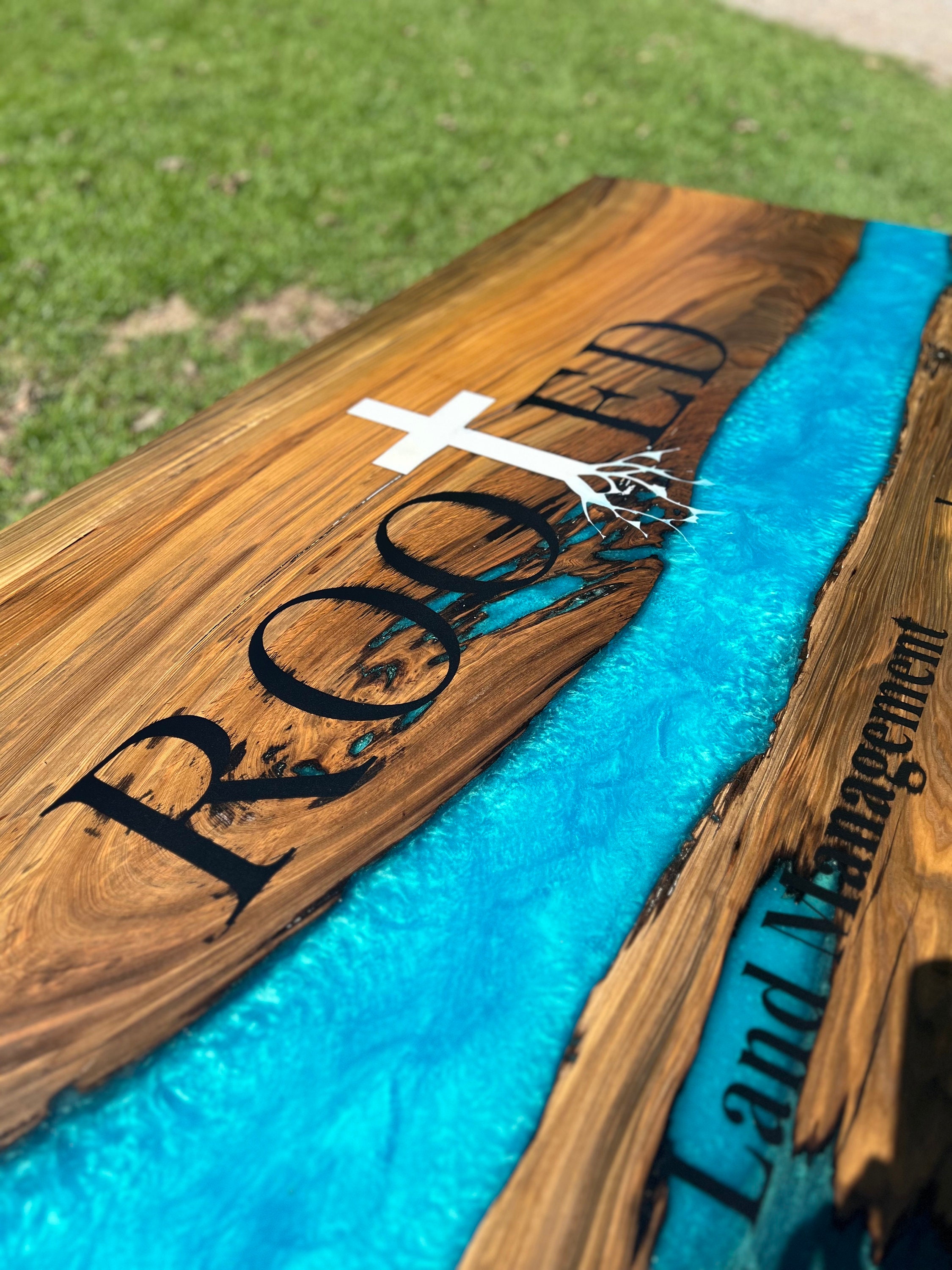 Custom Sinker Cypress River Table - Etsy