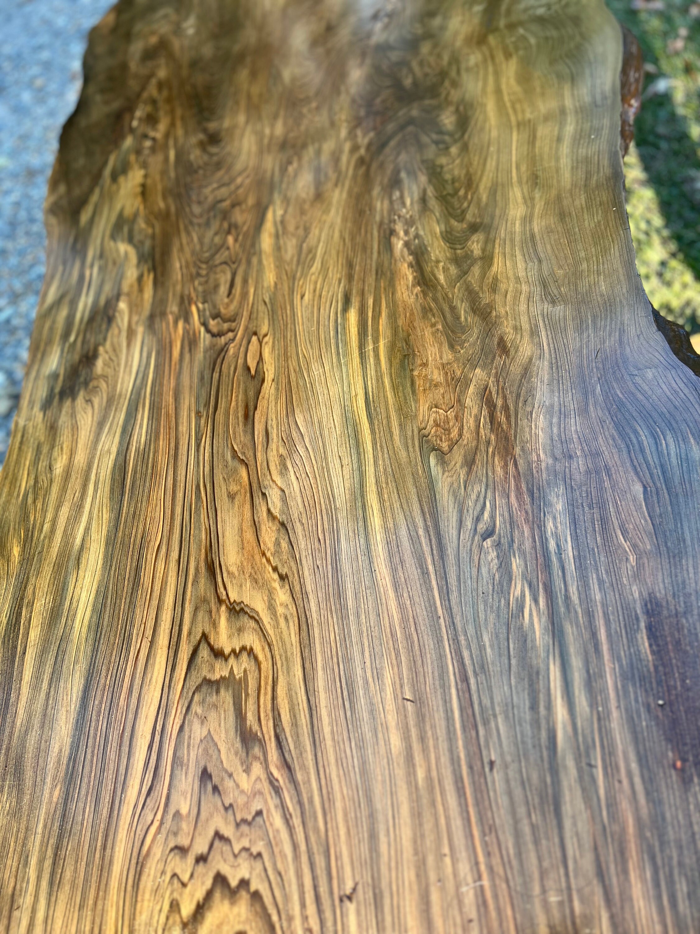 Custom Order Louisiana Sinker Cypress Solid Slab Dinning Table - Etsy