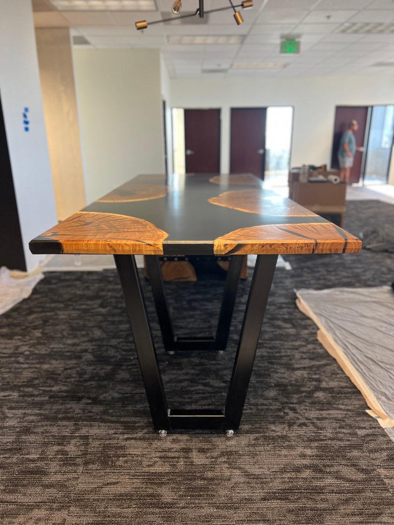 Custom Waterfall River Table (read Description) - Etsy