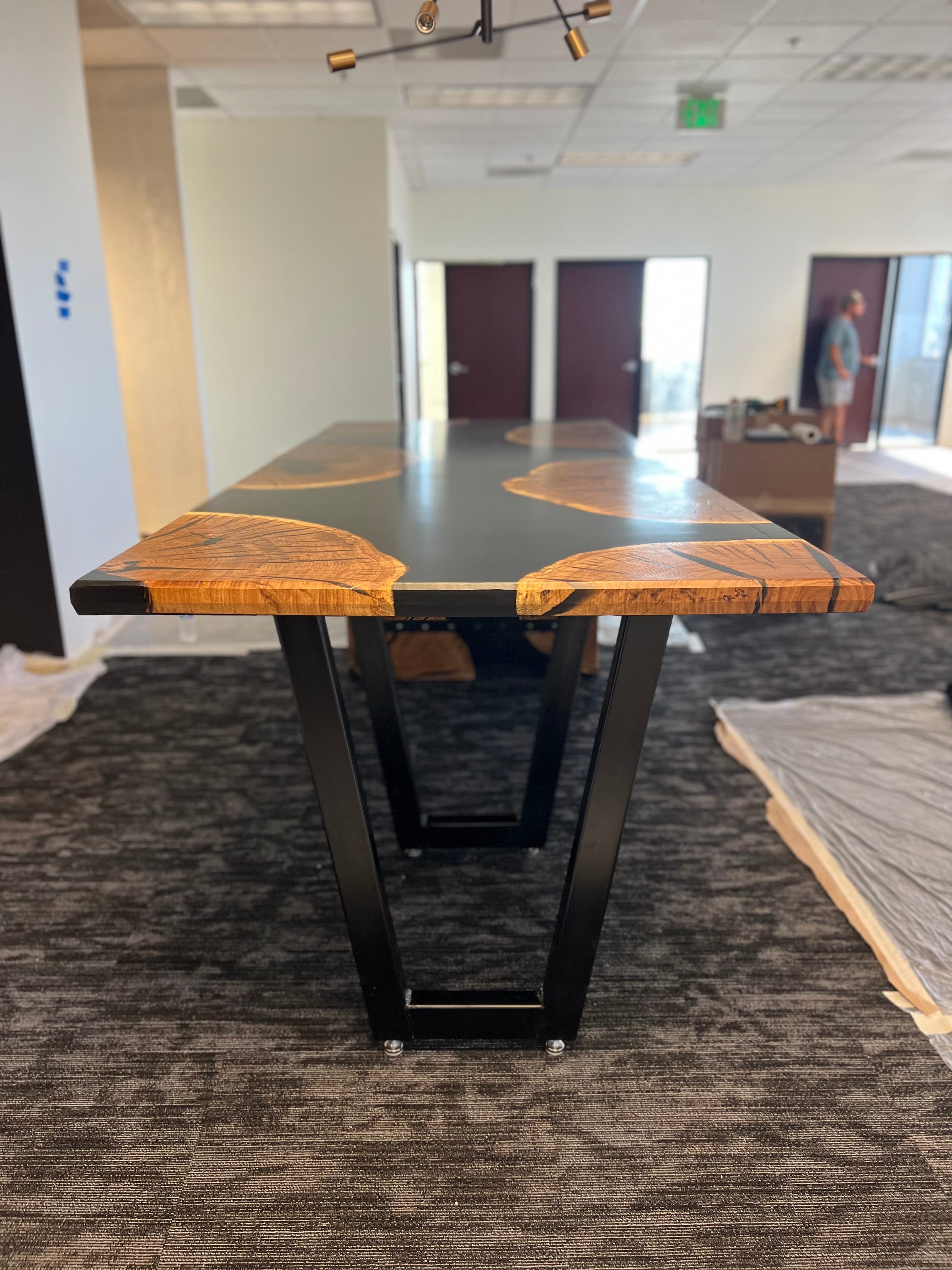 Custom Waterfall River Table (read Description) - Etsy