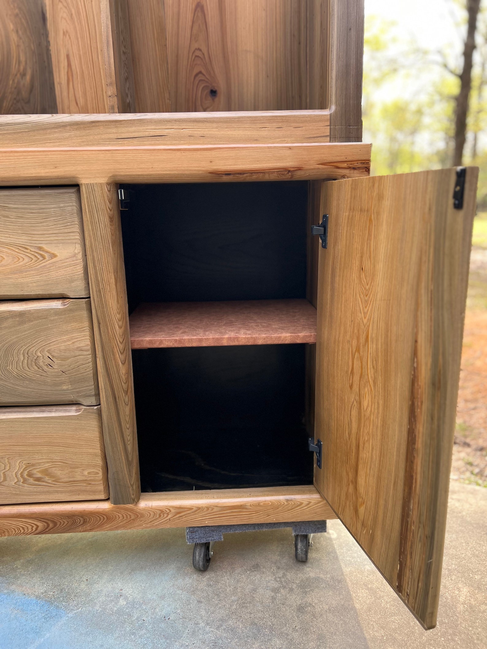 Custom Sinker Cypress China Cabinet - Etsy