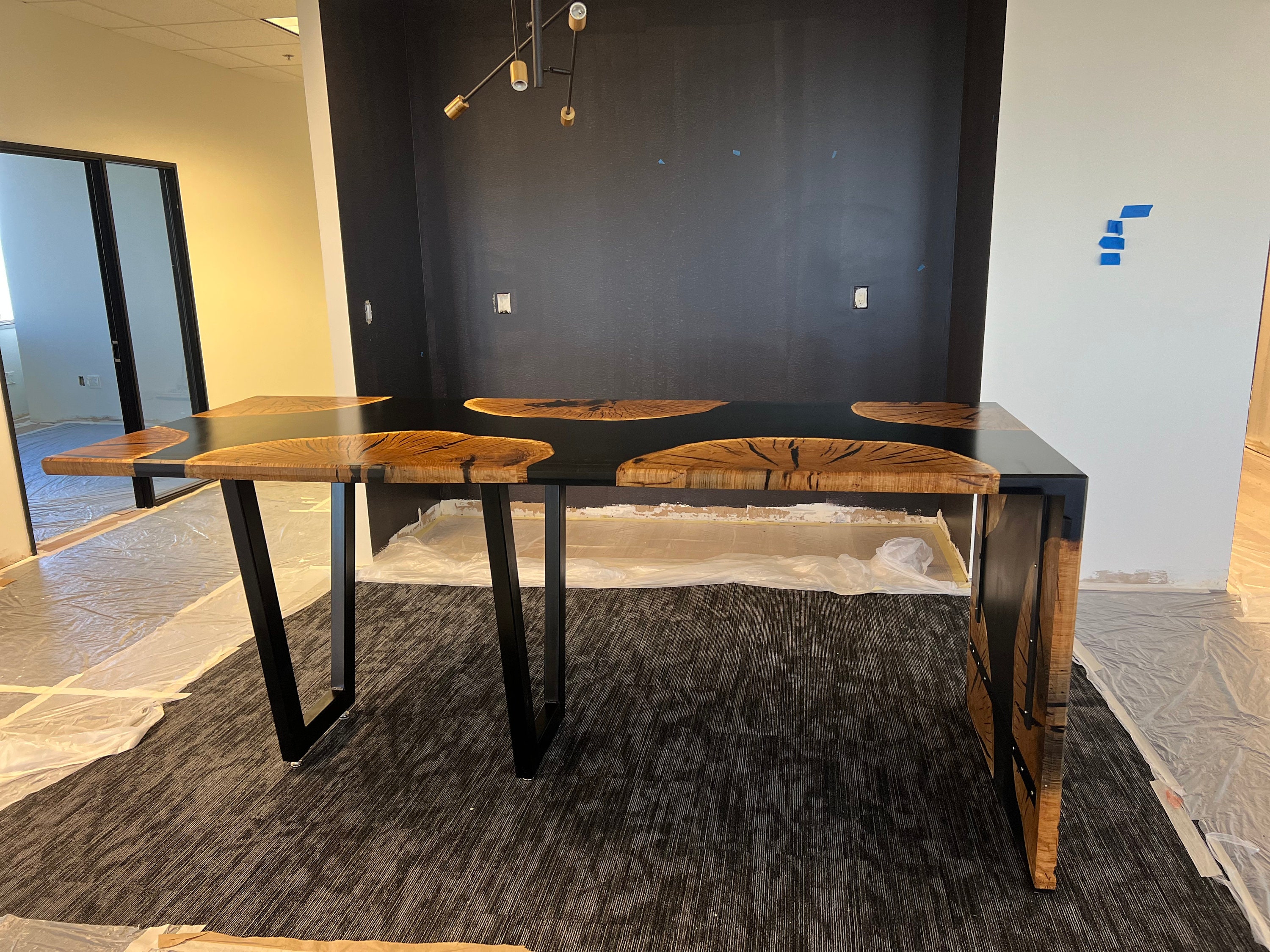 Custom Waterfall River Table (read Description) - Etsy