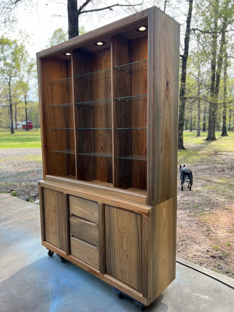 Custom Sinker Cypress China Cabinet - Etsy
