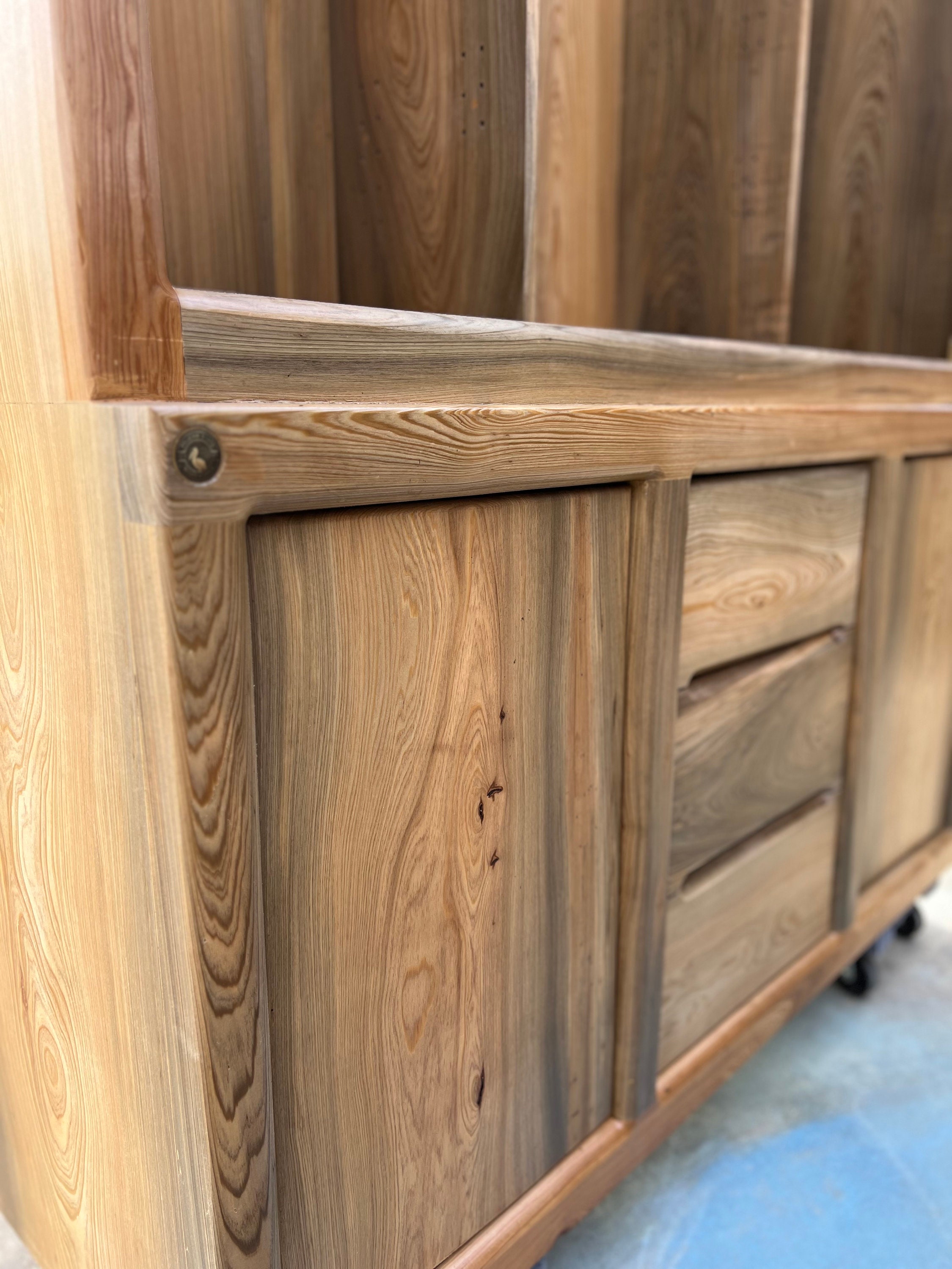 Custom Sinker Cypress China Cabinet - Etsy