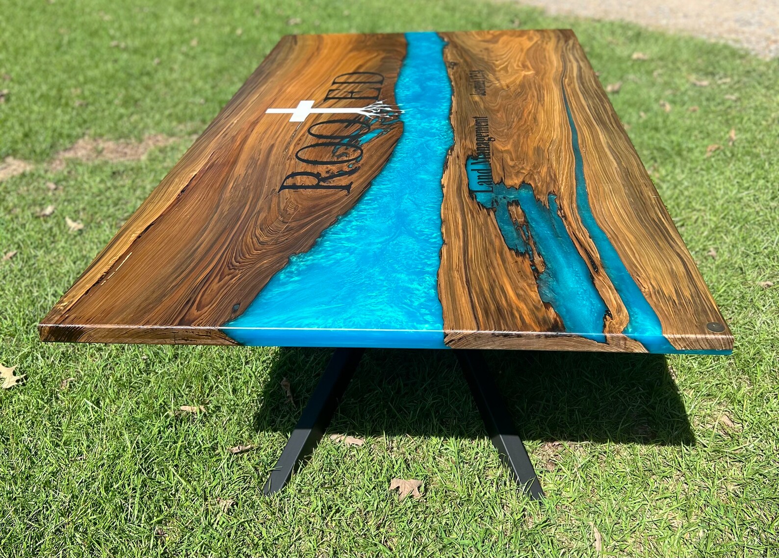 Custom Sinker Cypress River Table - Etsy