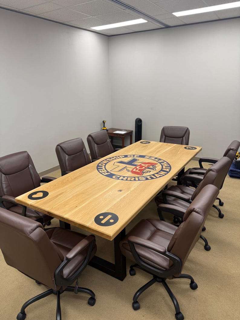 Custom Logo Conference Table! - Etsy