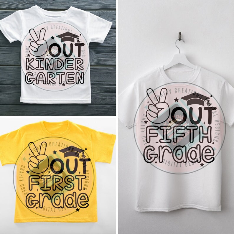 Elementary Graduation SVG, PNG, Last Day of School Clipart (digital ...