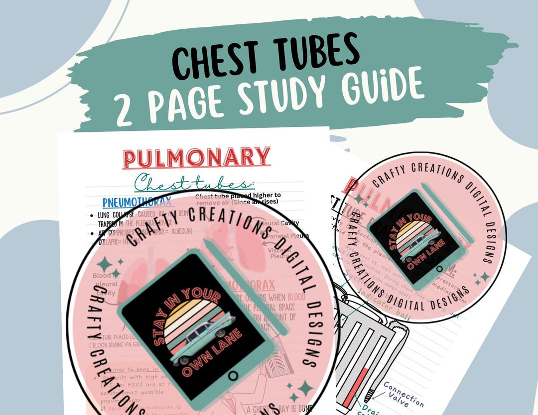 Chest Tube Notes, Nursing Notes: Chest Tube Cheat Sheet, Nursing ...