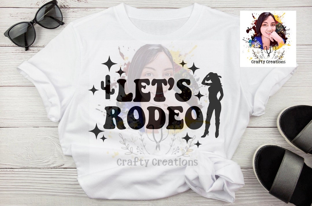 Let’s Rodeo SVG/ PNG Digital Design, Sublimation Design Design, Western ...