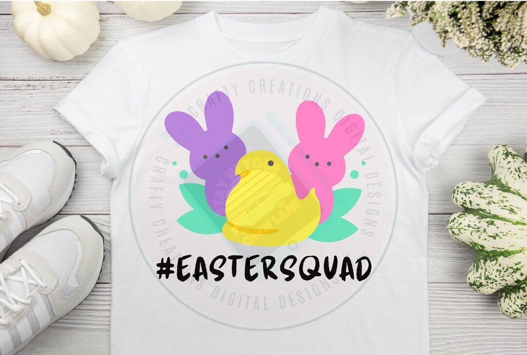 Easter Squad Png, Easter Chick Png, Easter Sublimation Design, Groovy ...