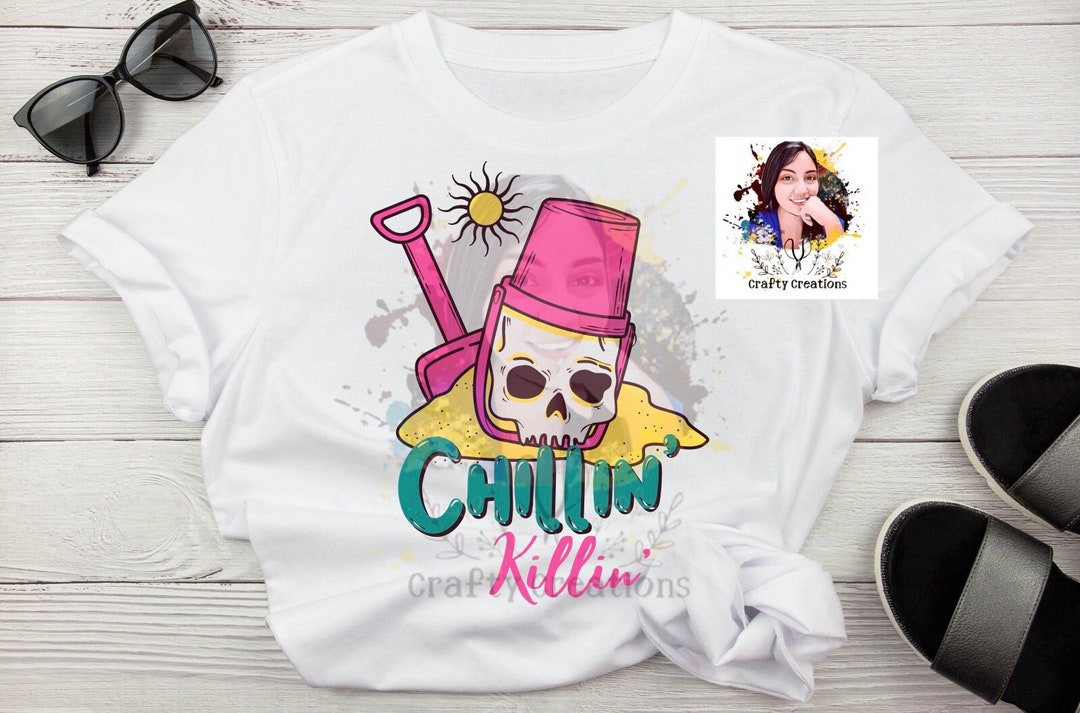 Chillin Killin PNG, Summer Sublimation PNG, Beach PNG - Etsy