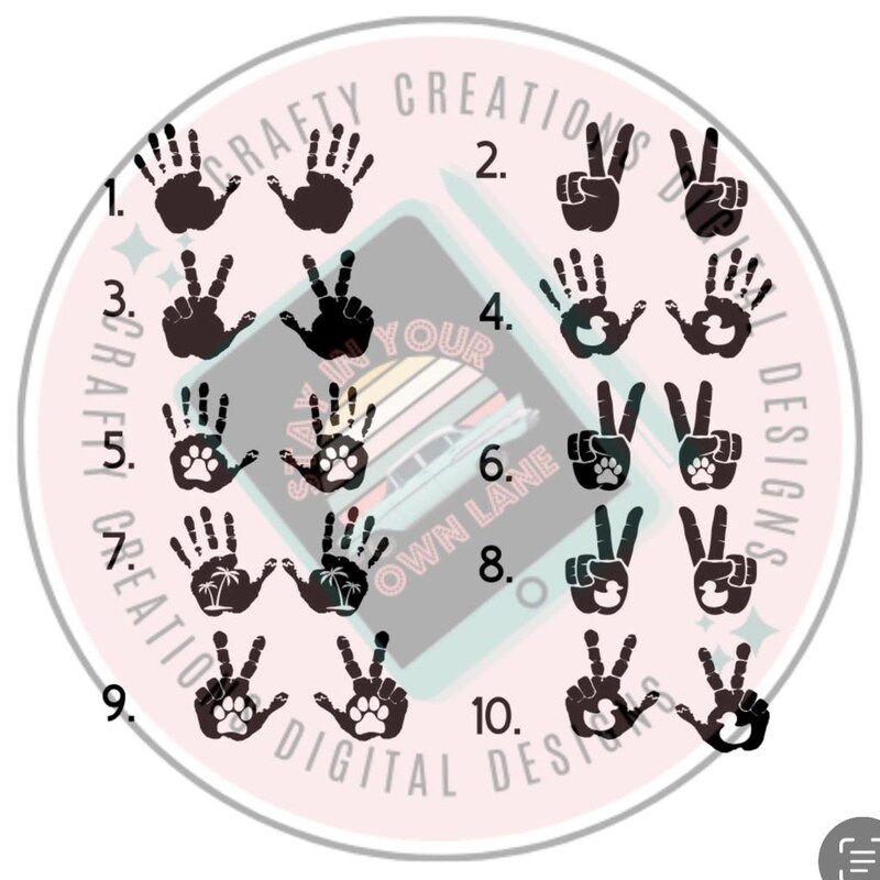 Paw in Hand Vinyl Decal - Etsy