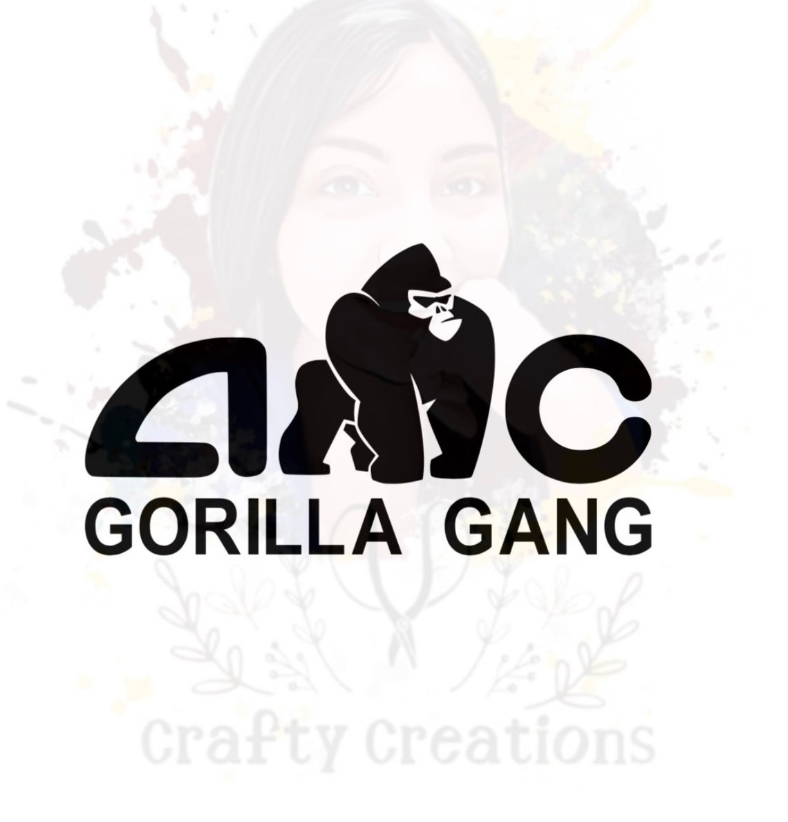 AMC Stock Gorilla Gang Vinyl Decal AMC Decal AMC Gorilla | Etsy