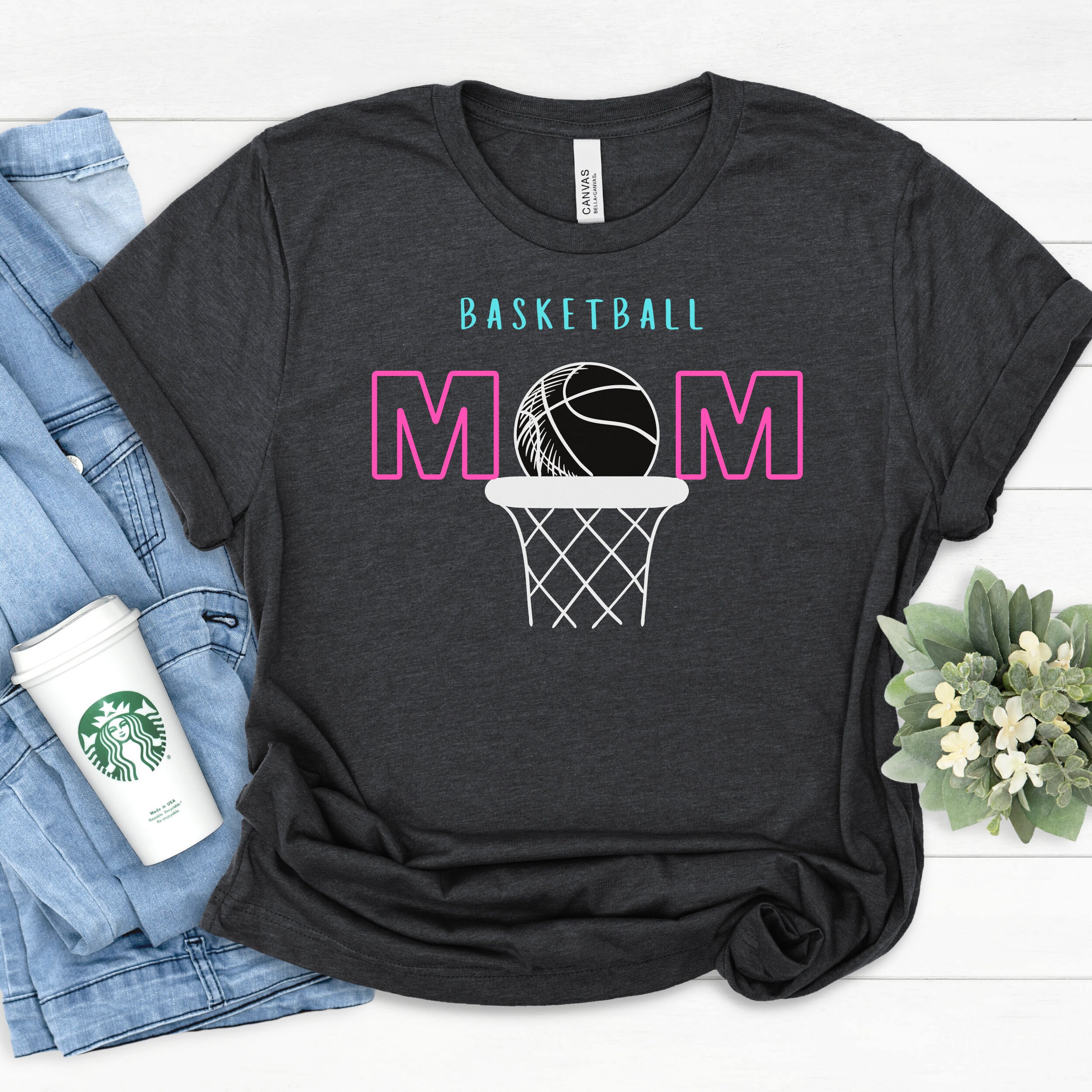 Basketball Mom Shirt Mama Shirt Funny Mom Shirt T For Etsy