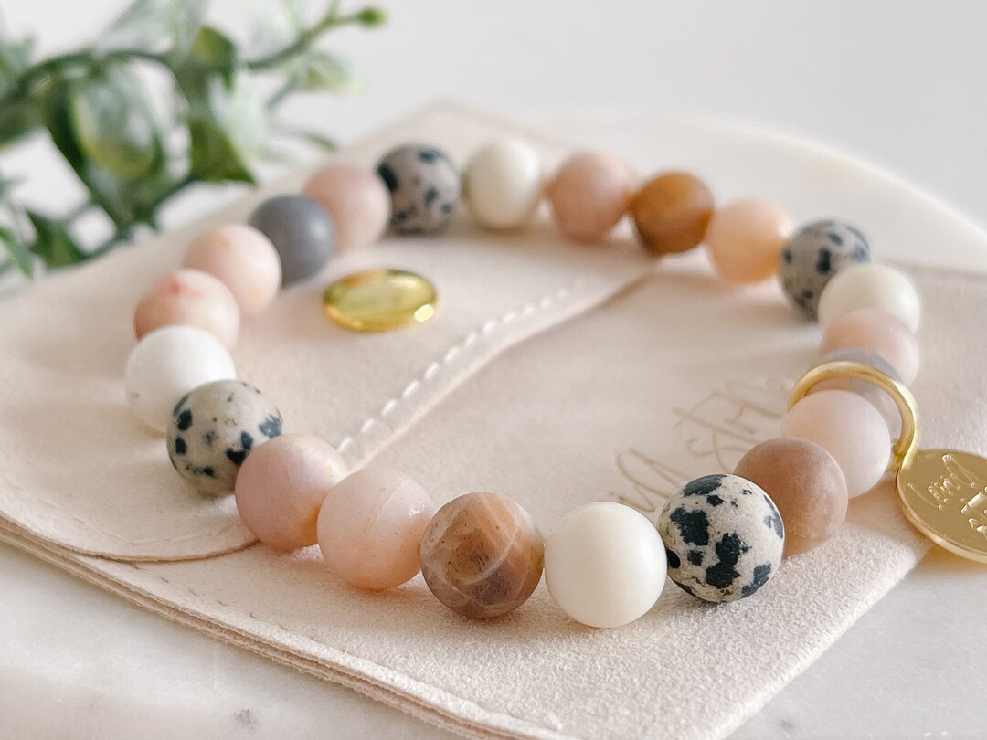 Healing Crystal Bracelet Enthusiasm, Creativity, Confidence, Positivity ...