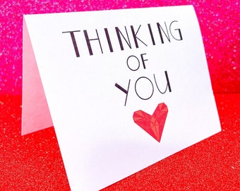 Handmade Greeting Cards, Sympathy Cards, Because I Care Cards, Thinking ...