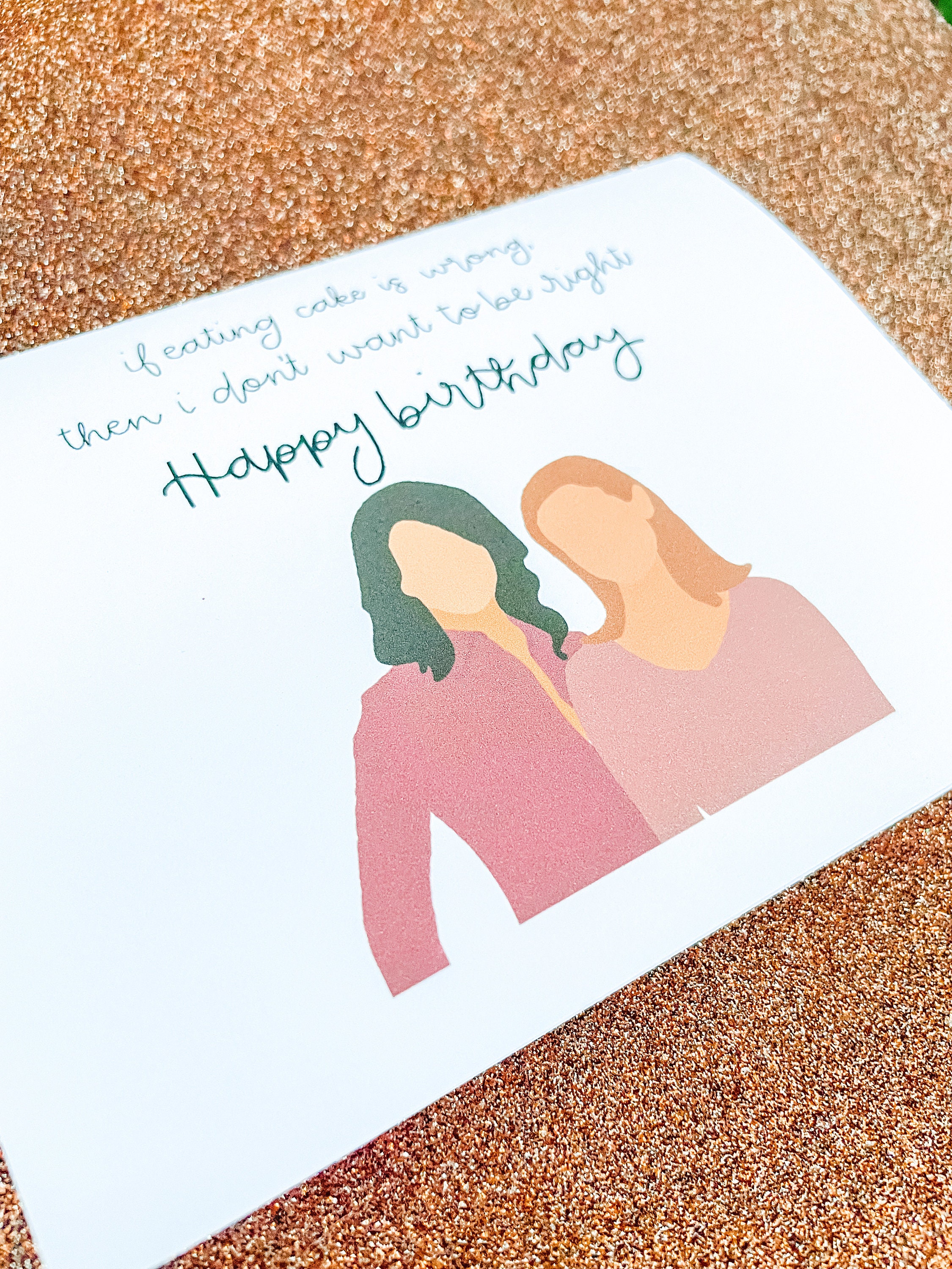 Gilmore Girls Birthday Card: Cake Quote, Stars Hollow - Etsy