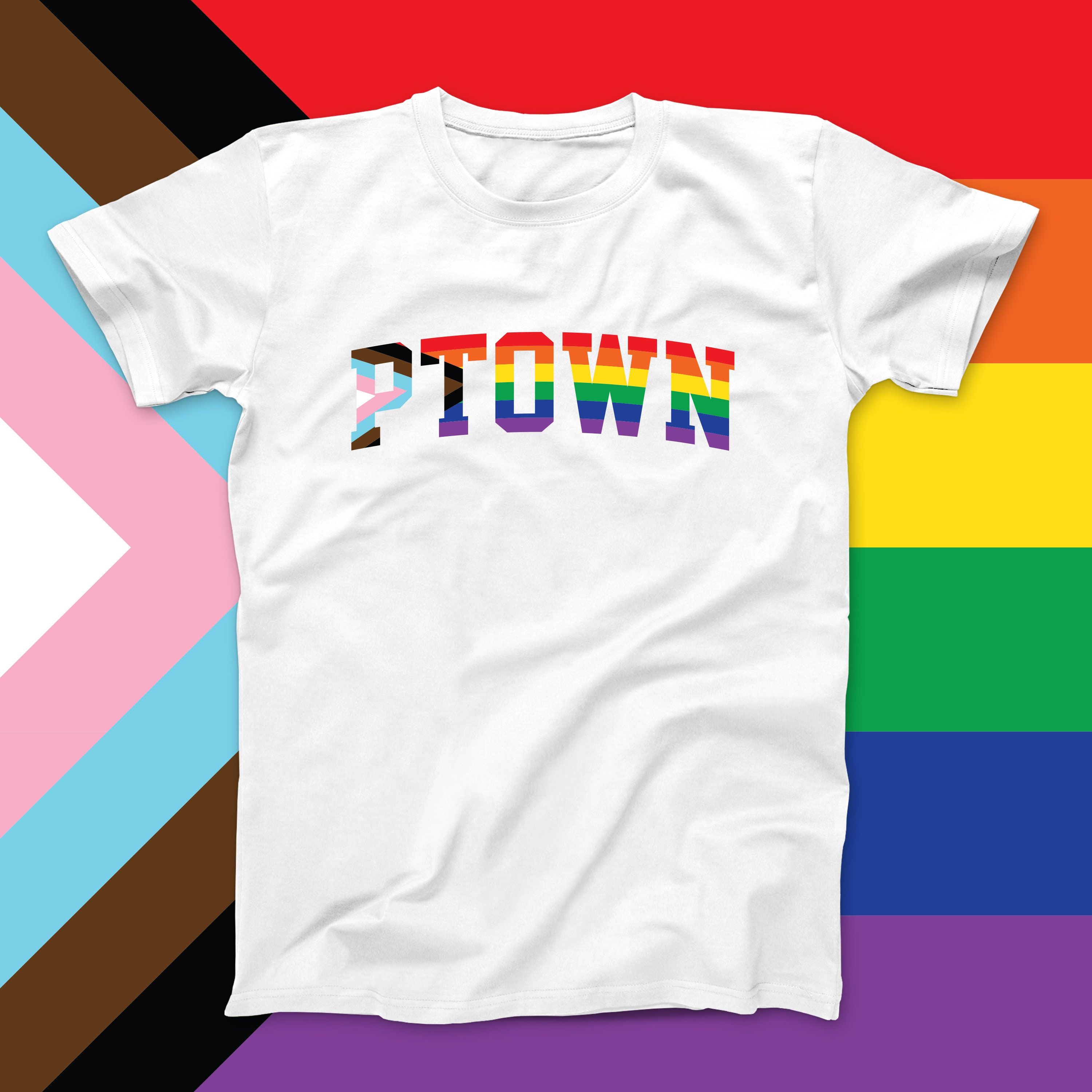 PTOWN Pride T-shirt/tank Top PROVINCETOWN Shirt Boston - Etsy