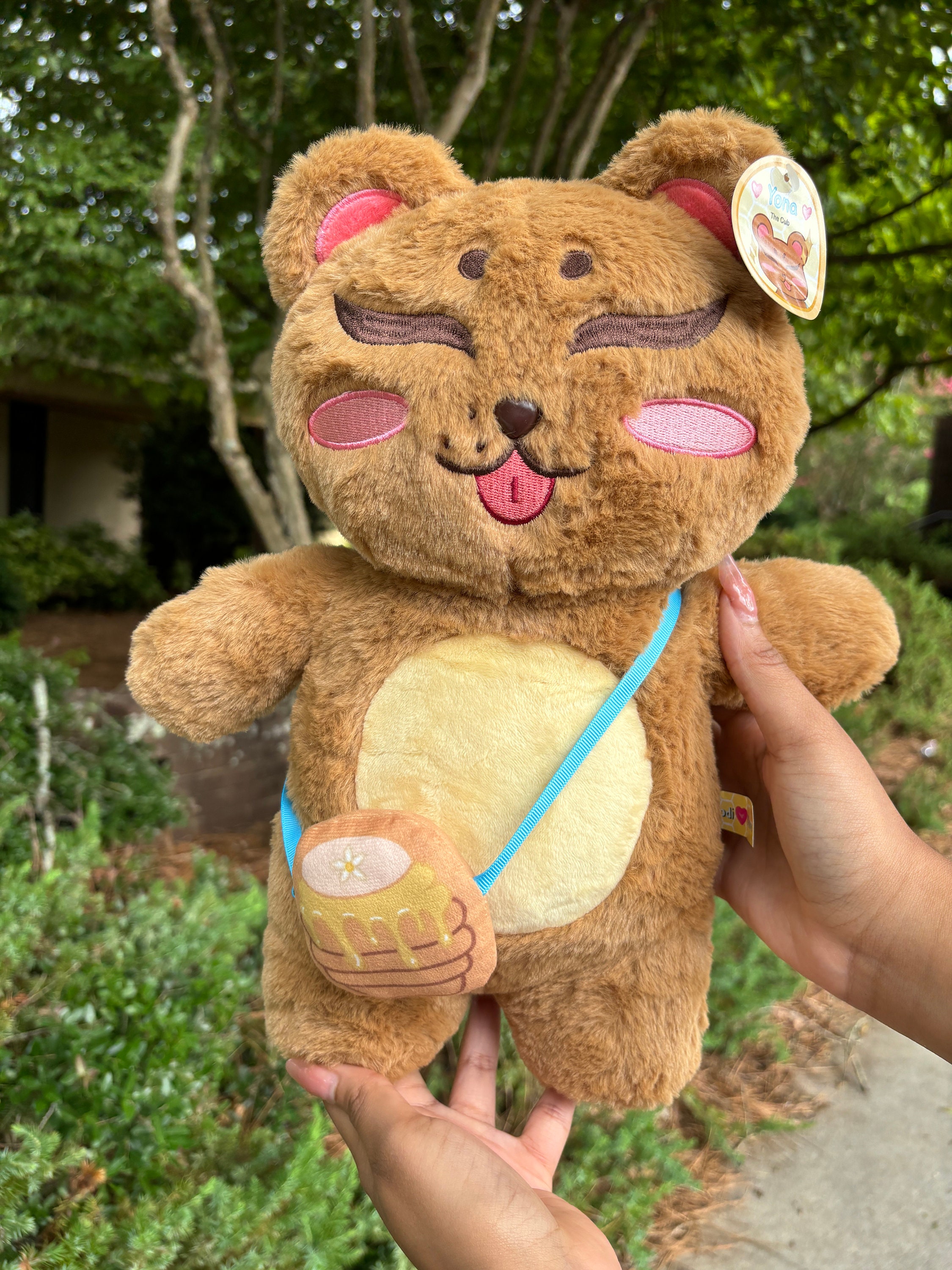 Yona the Cub Plush Kawaii Bear Plush, Stuffed Animal, Plush Toy - Etsy