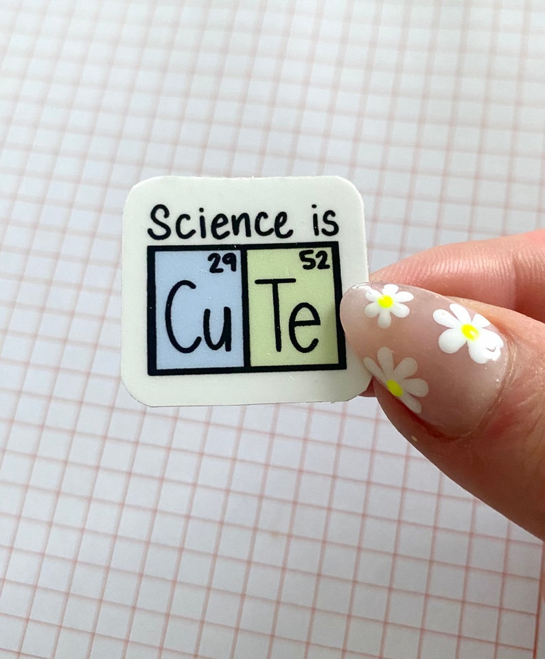 Periodic Table of Elements Stickers Laptop Decal Vinyl | Etsy