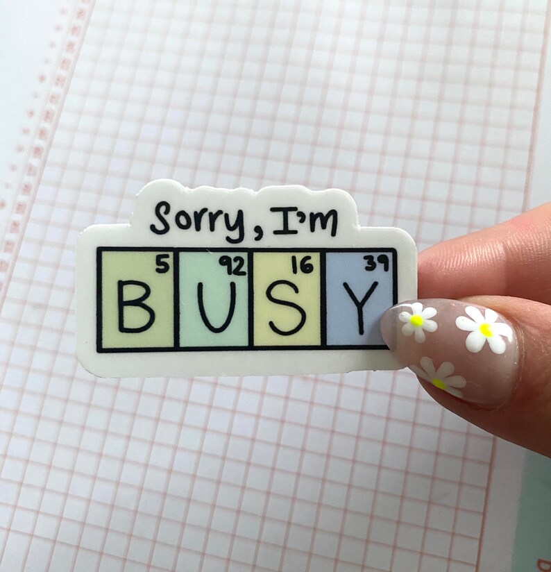 Periodic Table of Elements Stickers Laptop Decal Vinyl - Etsy Canada