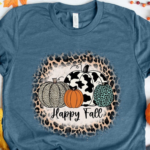 Happy Fall Shirt Pumpkin Shirt Love Fall Y'all Shirt - Etsy
