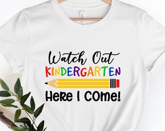 Watch Out Kindergarten Here I Come - Etsy