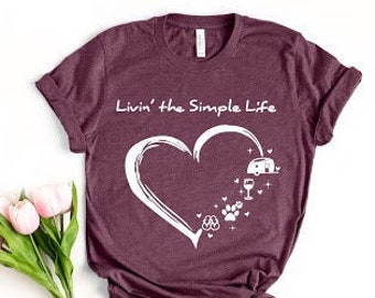 The Simple Life Shirt - Etsy