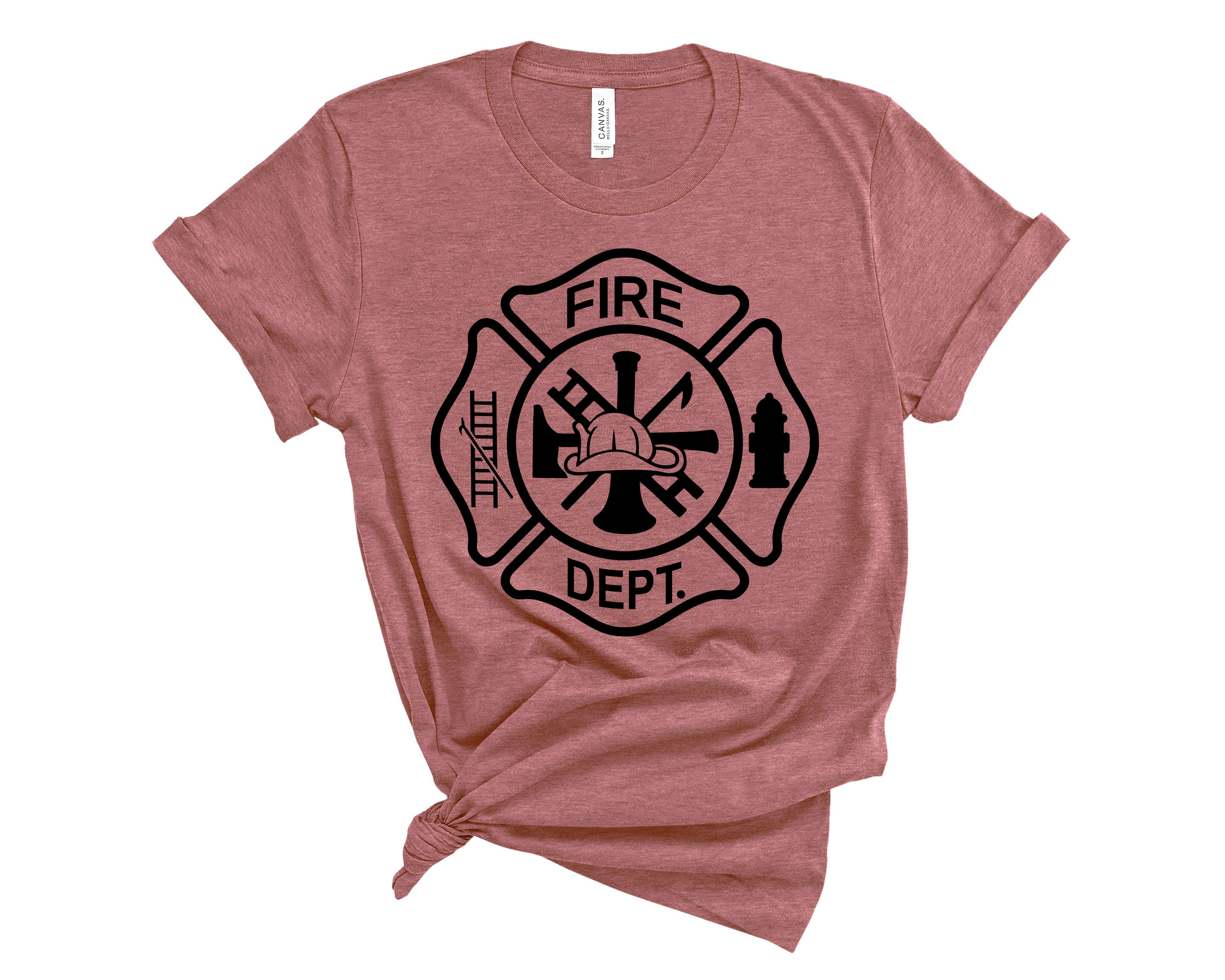 Firefighter Shirt, Fireman Tee, Fire Department Shirt, First Responder ...