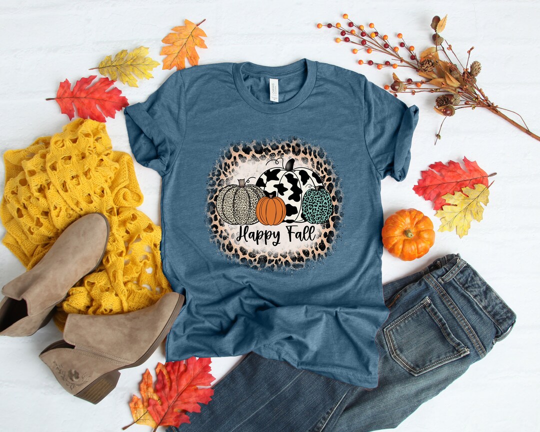 Happy Fall Shirt, Pumpkin Shirt, Love Fall Y'all Shirt, Hello Pumpkin ...