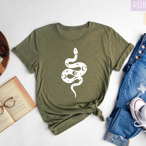 Snake T Shirt - Etsy