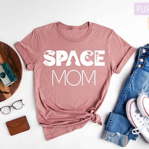 Space Mom Shirt, Mommy Astronaut Shirt, Space Party T-shirt, Mom Shirt ...
