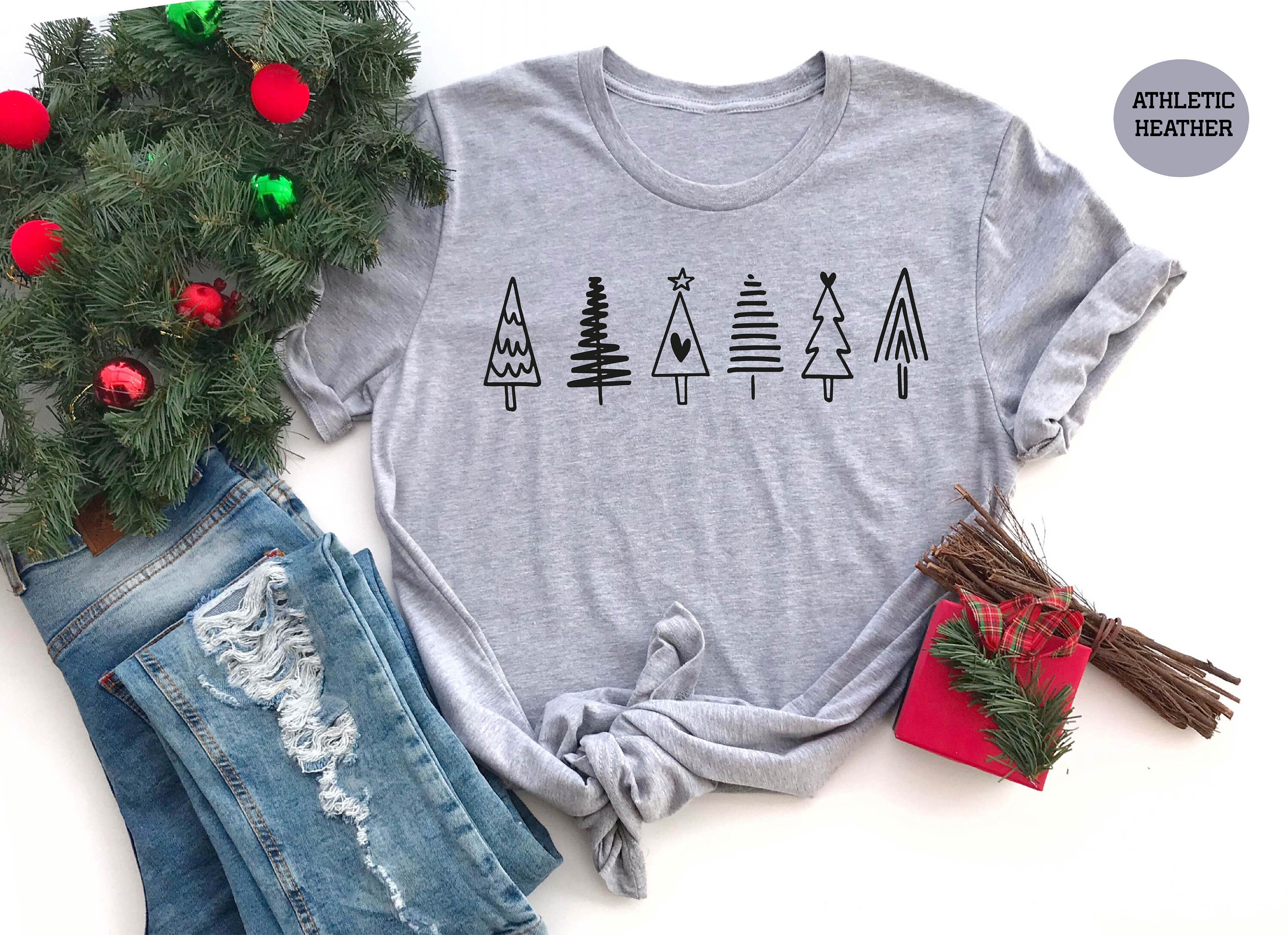 Christmas Tree Shirt, Christmas Tree Shirt for Women, Christmas Shirt ...