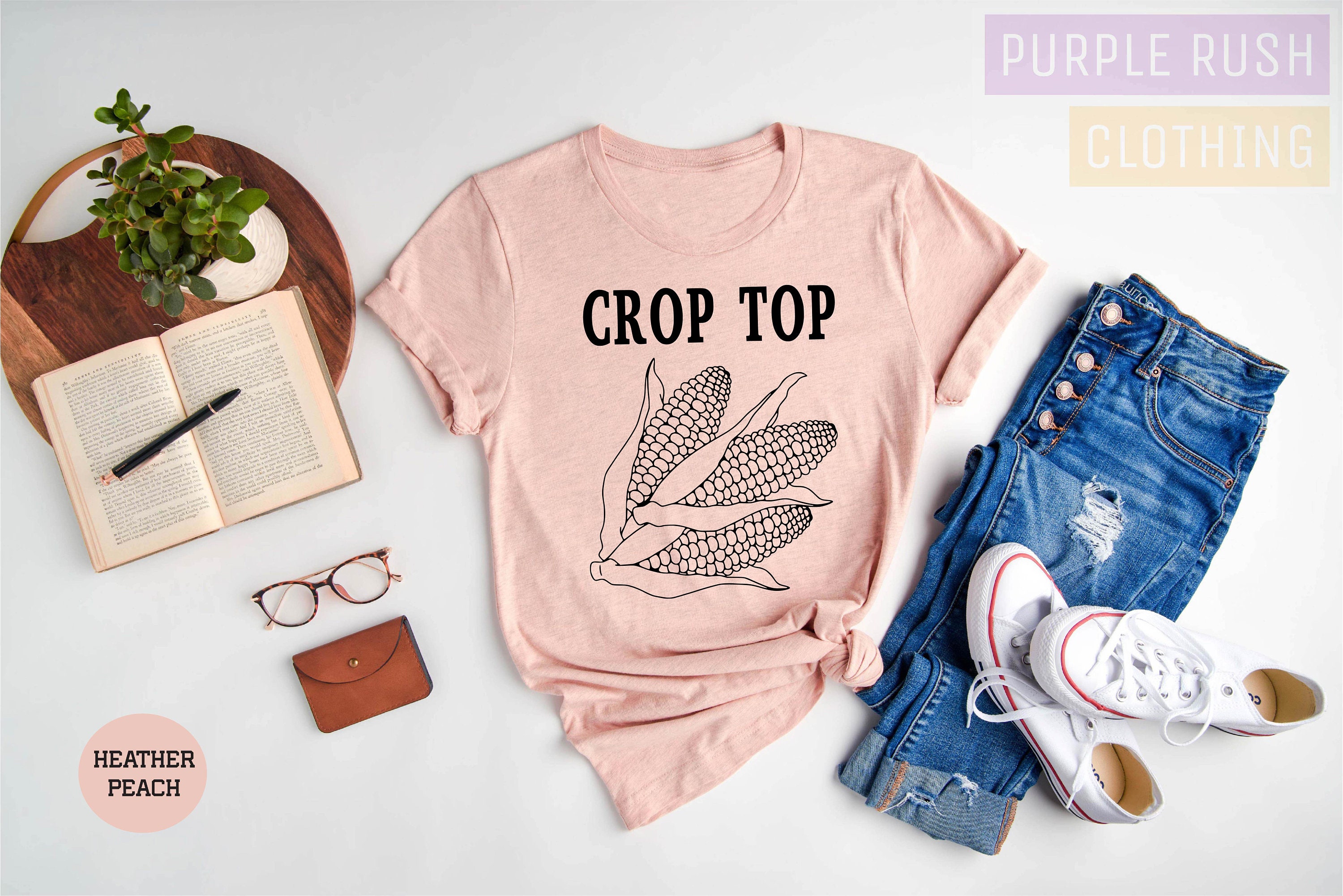 Crop Top Shirt, Farm Shirt, Farm Life, Corn Shirt, Crop Top, Funny ...