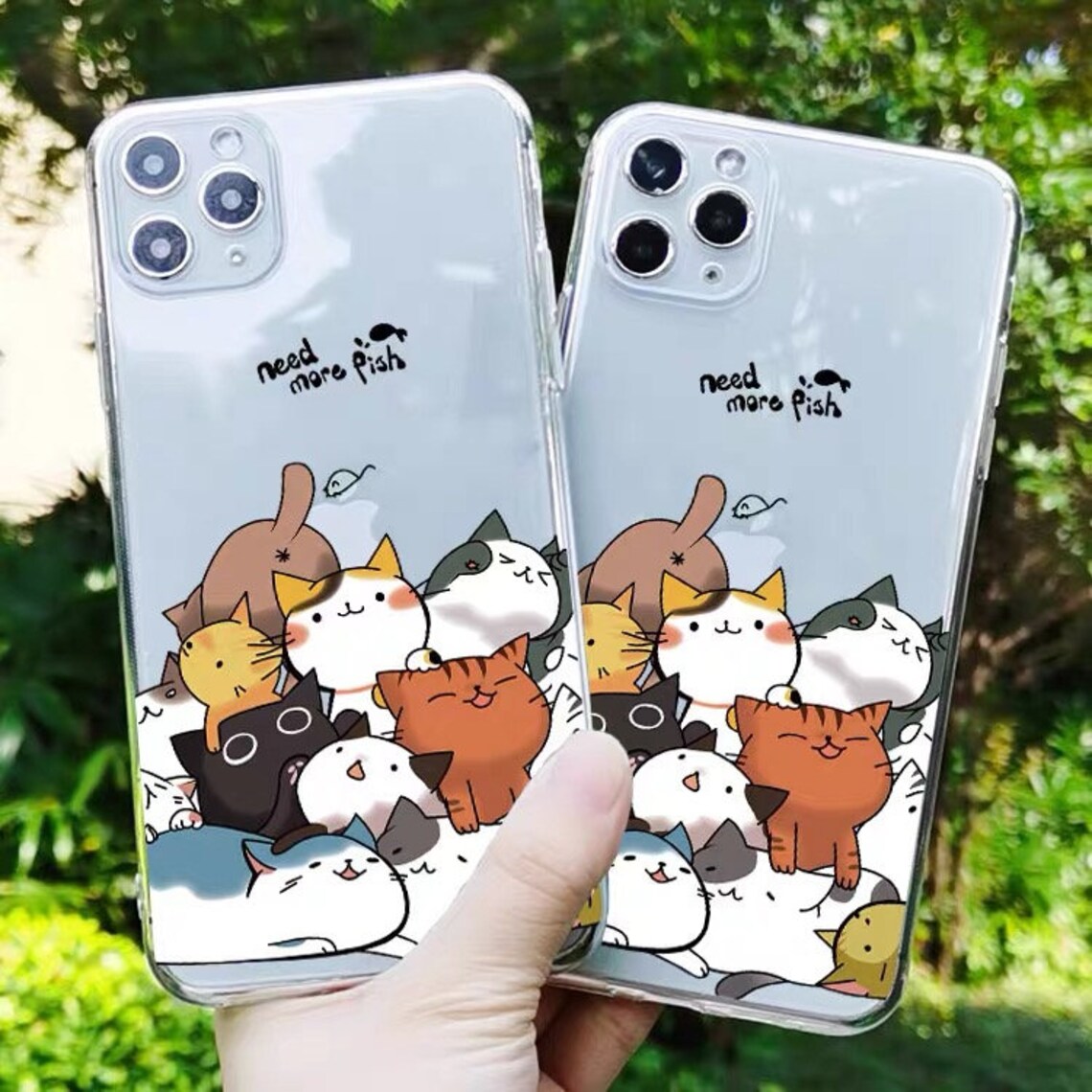 Cute Cat Phone Case/ iphone12 /iphone 11/iphone 11Pro/iphone | Etsy