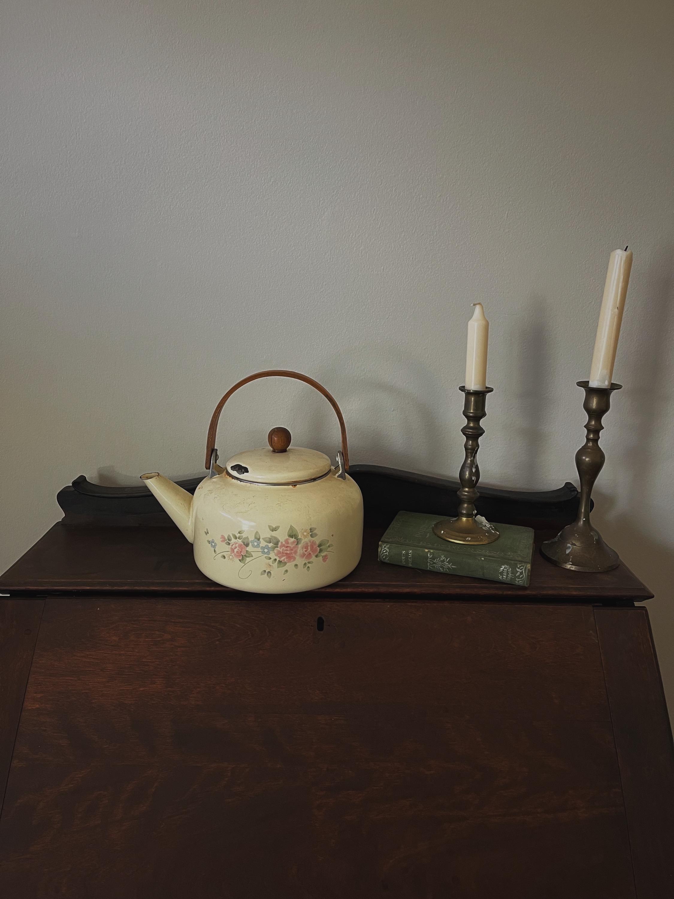 Vintage Decorative Cottagecore Tea Pot - Etsy