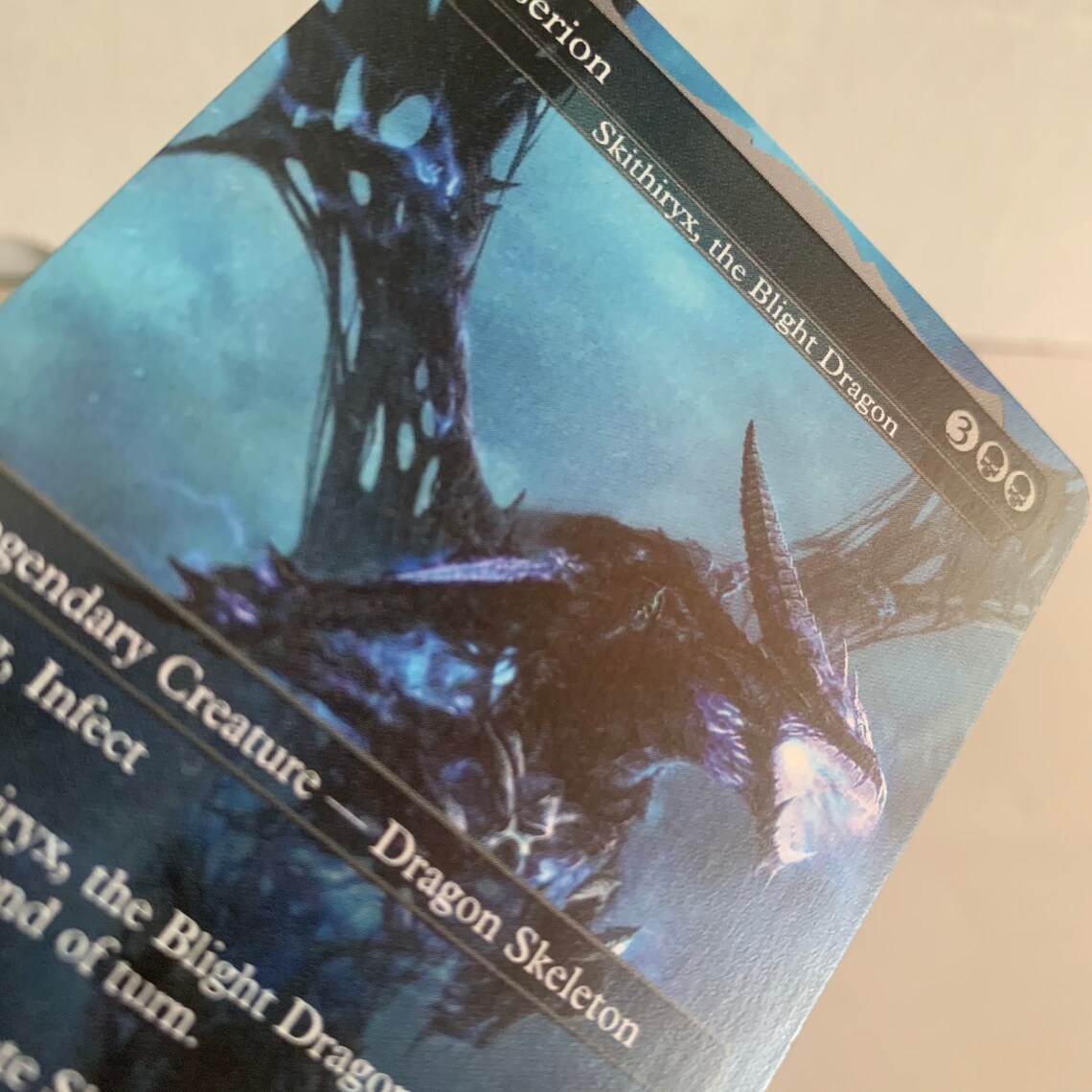 Skithiryx the Blight Dragon Viserion Signature Commander | Etsy