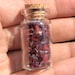 Raw Pyrope Garnet Chunks - 10ml Glass Vial, 25-35 G Raw Garnet Chunks ...