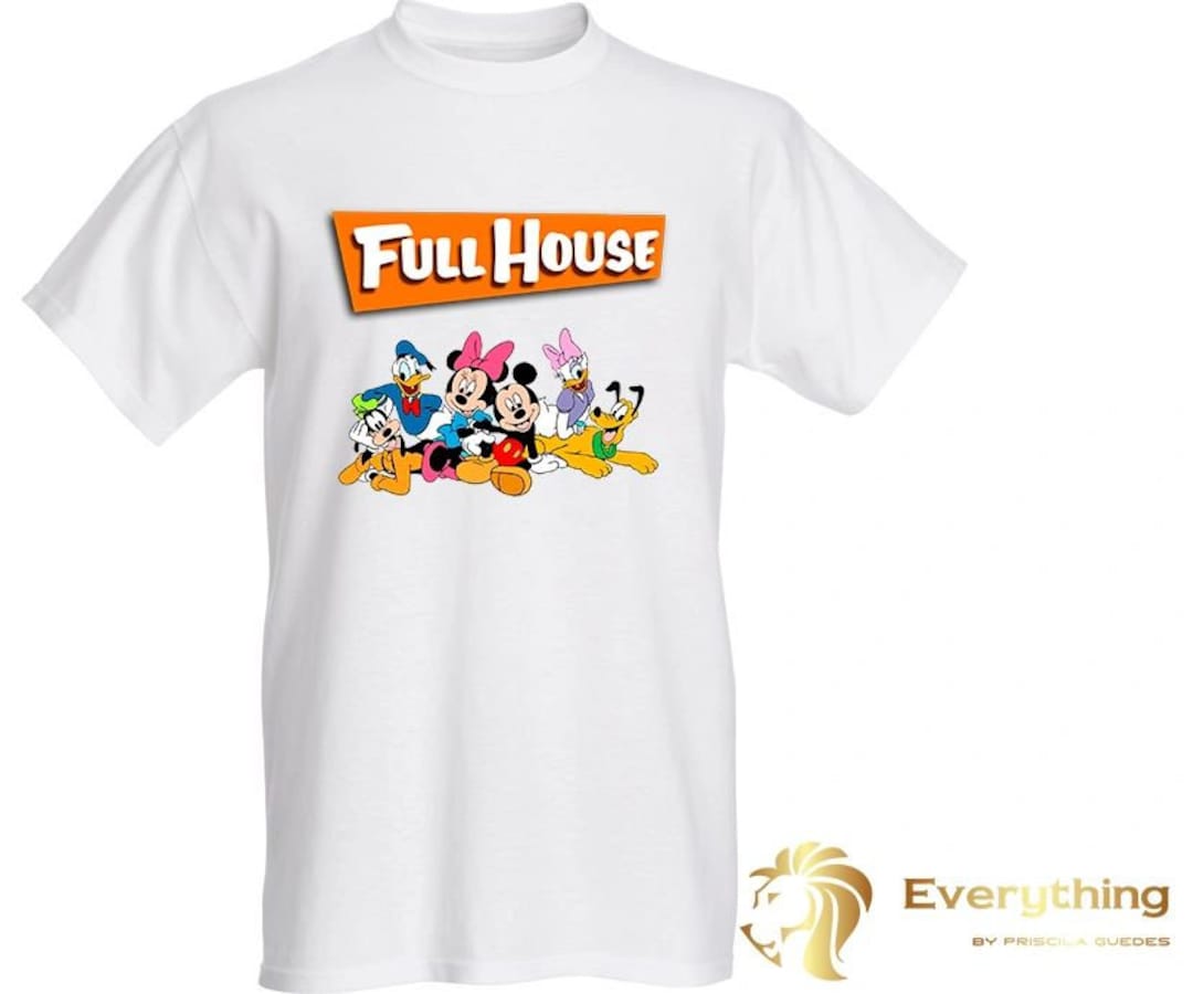 Full House Mickey and Friends - Disney + Series - Cool T-shirt - Etsy