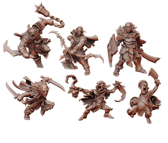 Goblinoids Goblins Hobgoblins Bugbear D&D Pathfinder | Etsy