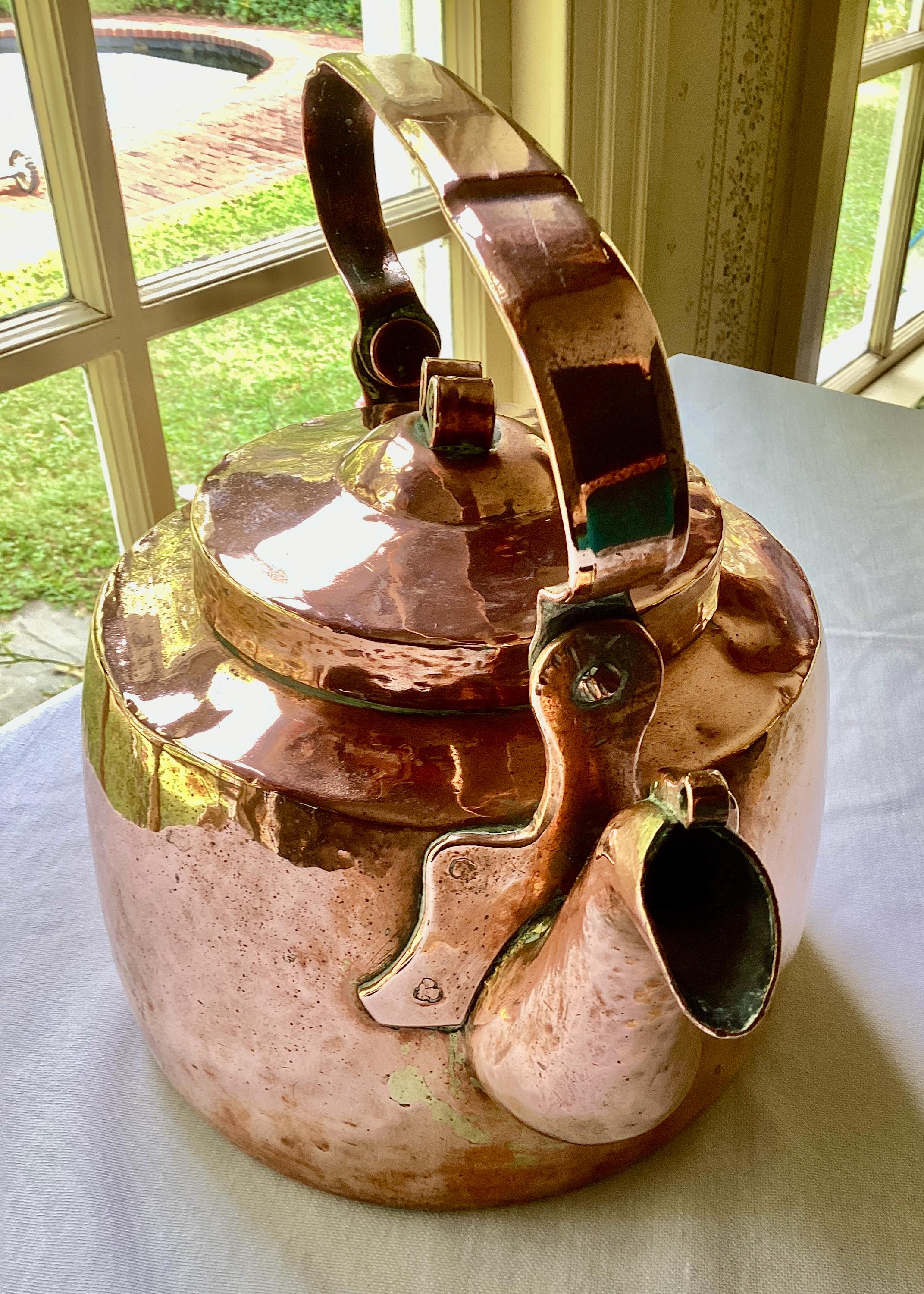 SWEDISH COPPER KETTLE Antique - Etsy