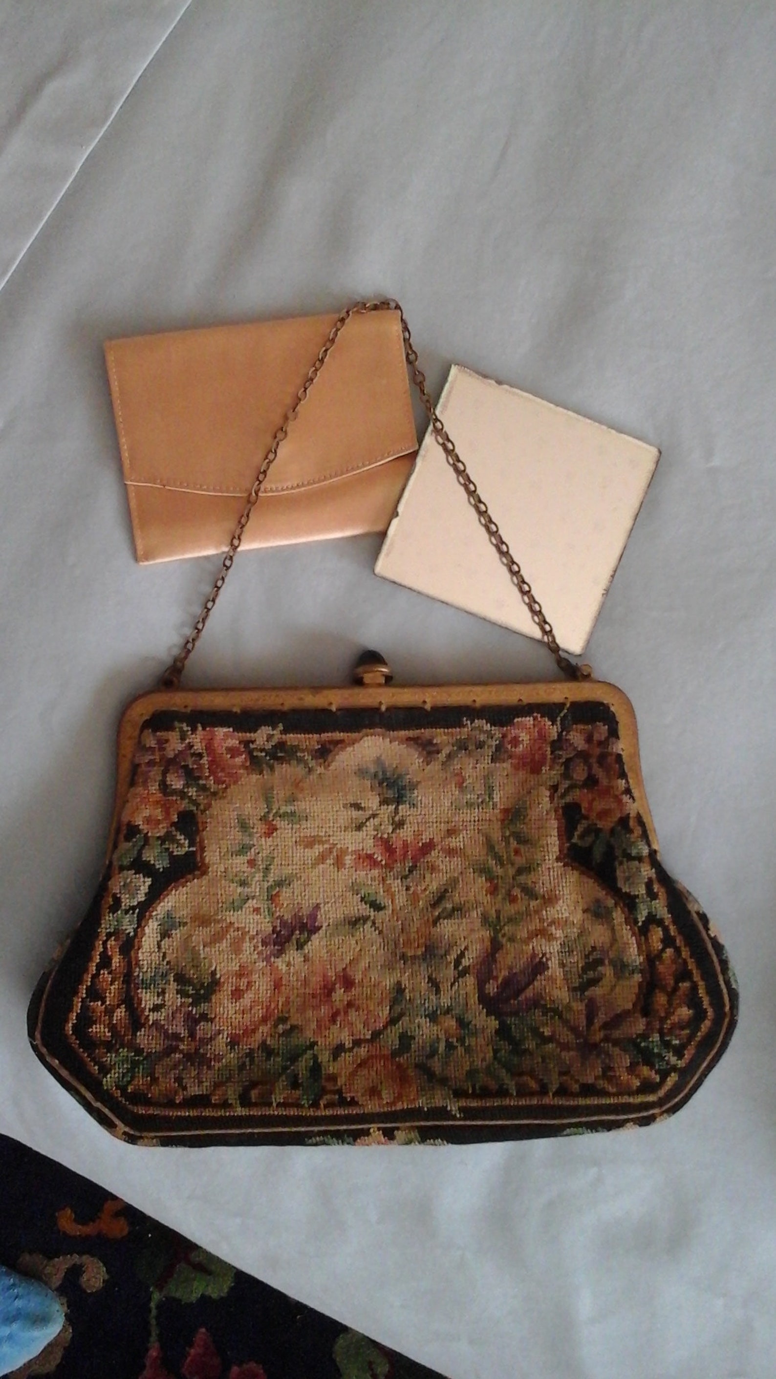 VINTAGE TAPESTRY PURSE - Etsy