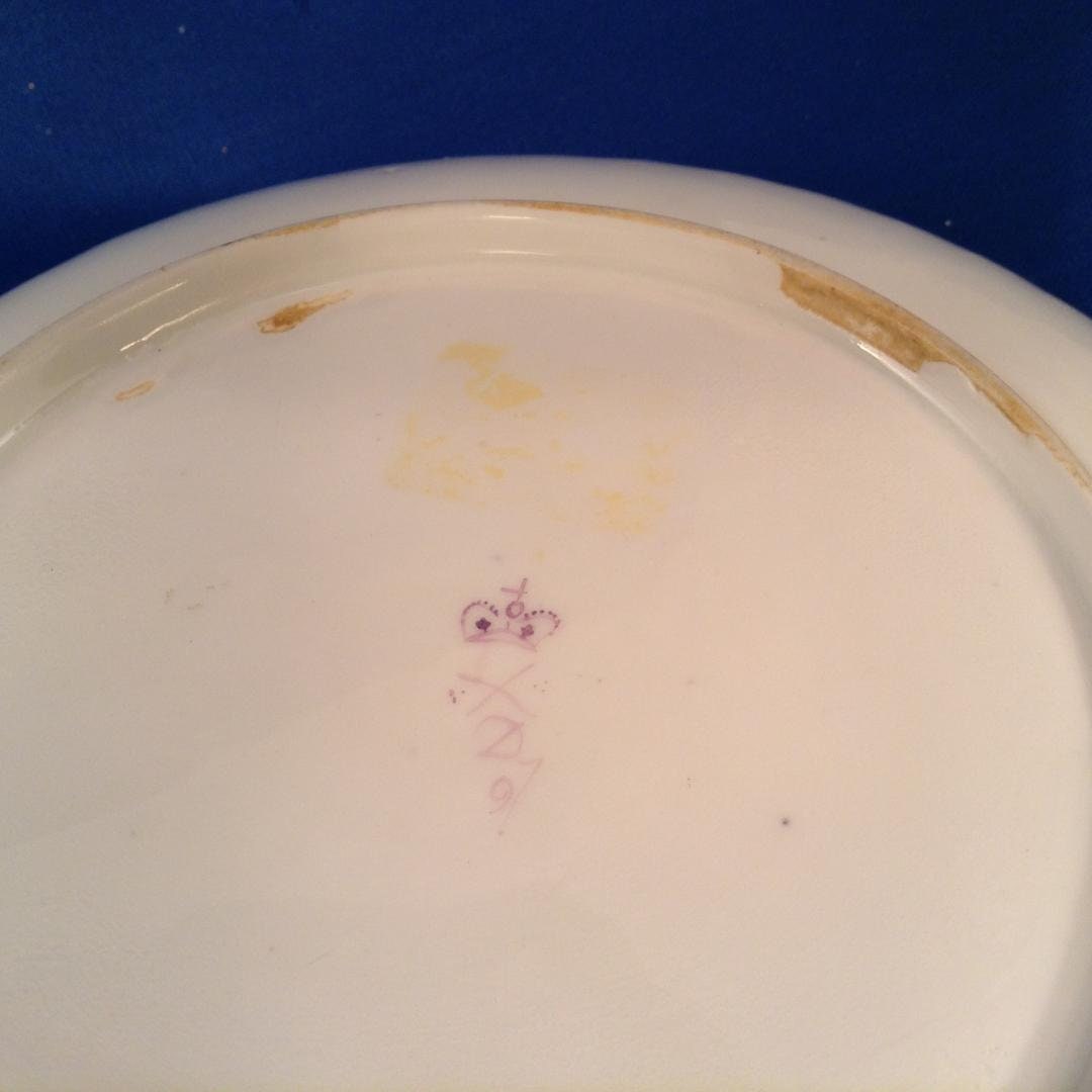 Royal Crown Derby Duesbury Period Puce Marked Saucer Dish Circa 1785-90 ...