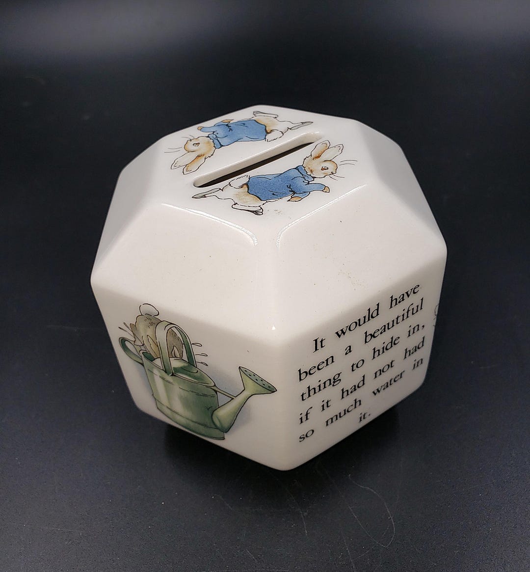 Vintage Wedgwood Peter Rabbit Bank - Etsy