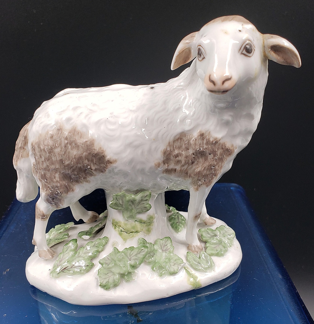 Meissen Porcelain Sheep Figure Circa 1750 - Etsy