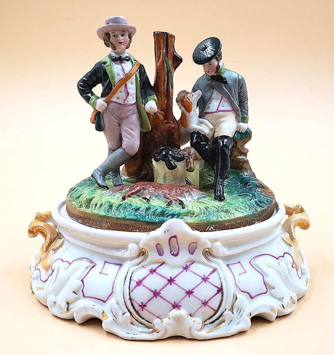 English Hunt Scene Fairing Box C: 19th Century - Etsy