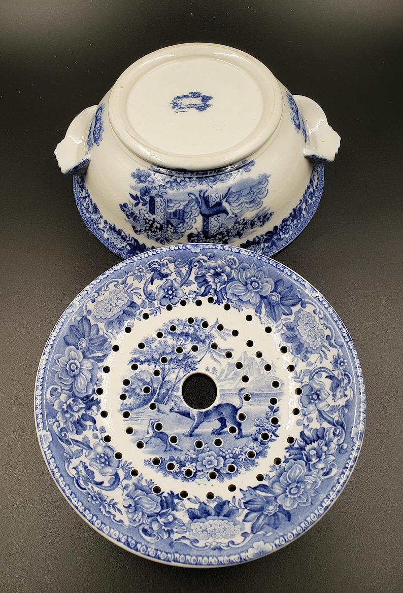 Copeland Spode Aesop's Fable Steam Dish - Etsy